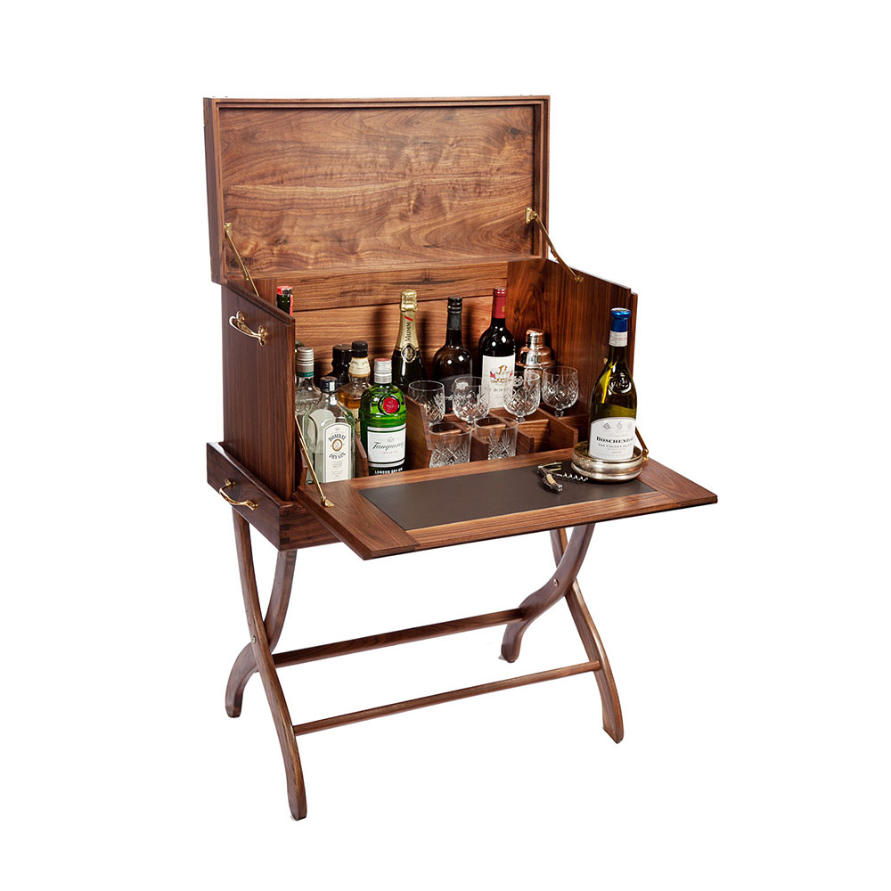 Field Bar with Tray and Stand - Melvill and Moon United Kingdom